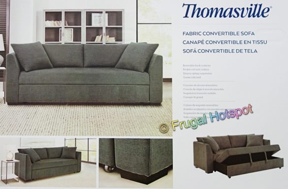 Thomasville Marion Convertible Sofa Bed at Costco! | Frugal Hotspot