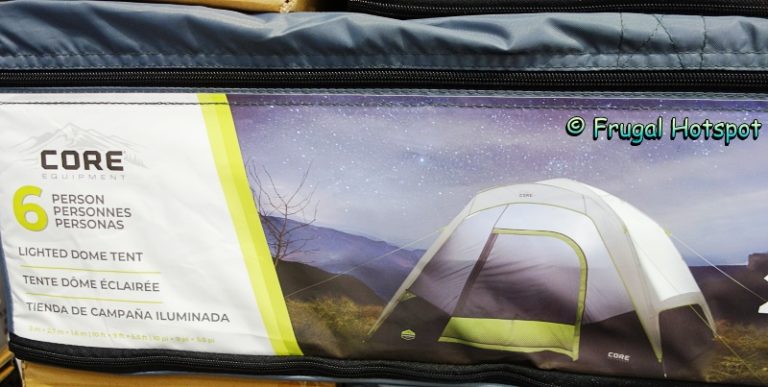 Core 6 Person Lighted Dome Tent