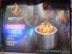 HotShot 22" Wood Burning Fire Pit - Costco Sale! | Frugal Hotspot