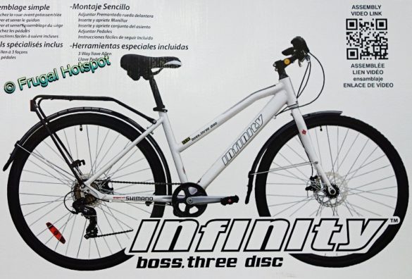 Infinity Boss Three Disc Ladies Comfort Bike - Costco Sale! |FrugalHotspot