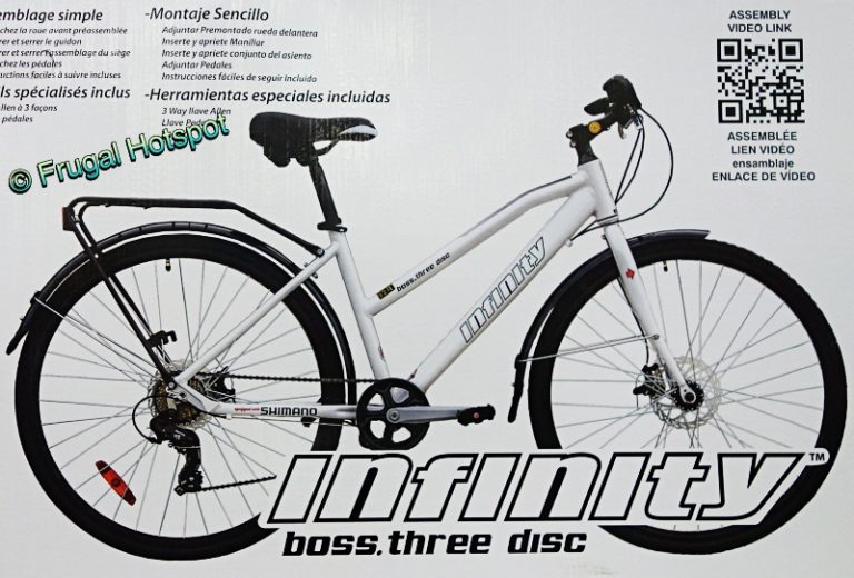 Infinity Boss Three Disc Ladies Comfort Bike - Costco Sale! |FrugalHotspot