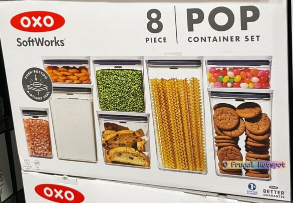 OXO SoftWorks POP Container Set - Costco Sale! | Frugal Hotspot