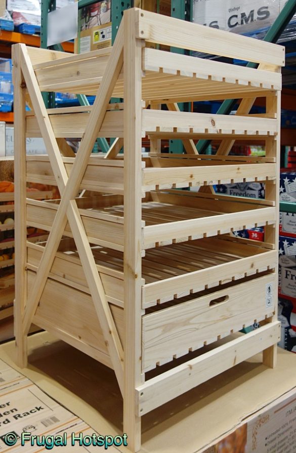 Grandware 6-Drawer Wooden Orchard Rack at Costco! | Frugal Hotspot