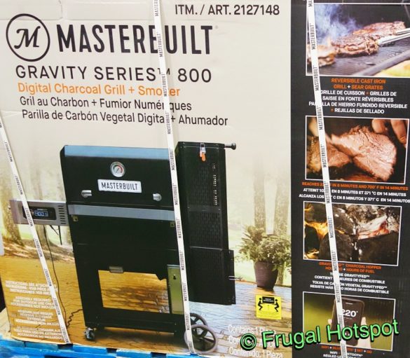 Masterbuilt Gravity Series 800 Charcoal Grill - Costco Sale!