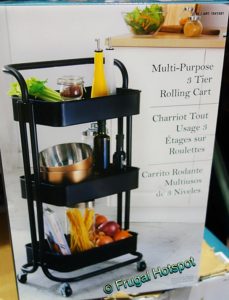 3-Tier Rolling Cart - Costco Sale! | Frugal Hotspot