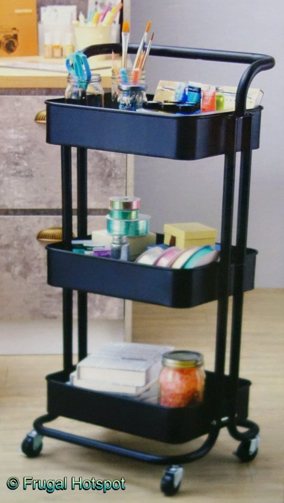 3-Tier Rolling Cart - Costco Sale! | Frugal Hotspot