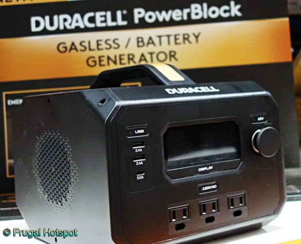 Duracell PowerBlock 500 Gasless Generator - Costco Sale!