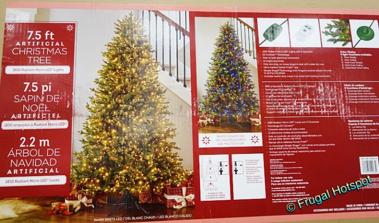 Costco Christmas Trees 7.5', 9', and 12' (2023) | Frugal Hotspot