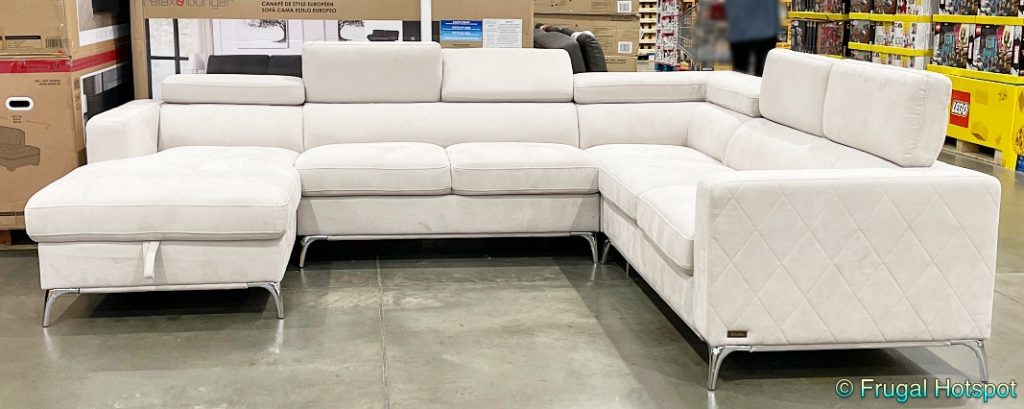 Abbyson Blaise Fabric Sectional at Costco! | Frugal Hotspot