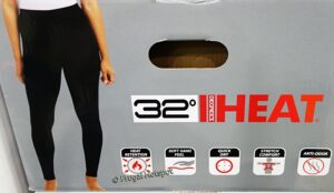 32 Degrees Heat Women's Base Layer Pant - Costco Sale!