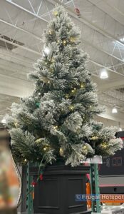 4.5 Ft. Pre-Lit Artificial Potted Tree - Costco Sale! | Frugal Hotspot