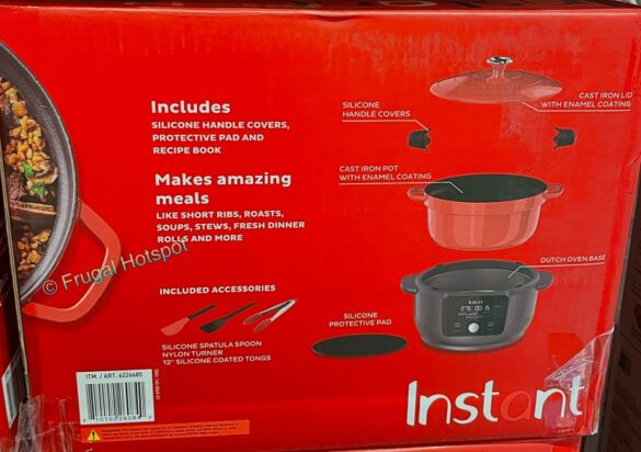 Instant Precision 6-Quart Cast Iron Dutch Oven - Costco Sale!