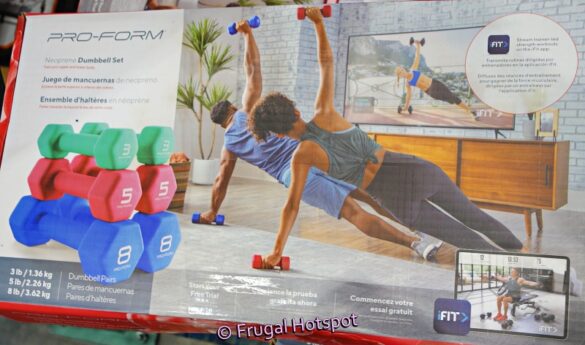 Pro-Form Neoprene Dumbbell Set - Costco Sale! | Frugal Hotspot
