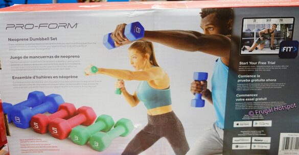 Pro-Form Neoprene Dumbbell Set - Costco Sale! | Frugal Hotspot