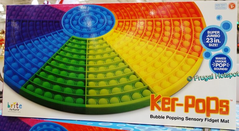 Ker-Pops Bubble Popping Sensory Fidget Mat - Costco Sale!