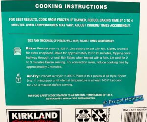 Kirkland Signature Everything Seasoning Breaded Cod - Costco Sale!