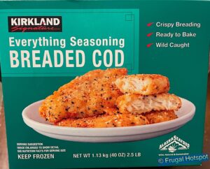 Kirkland Signature Everything Seasoning Breaded Cod - Costco Sale!
