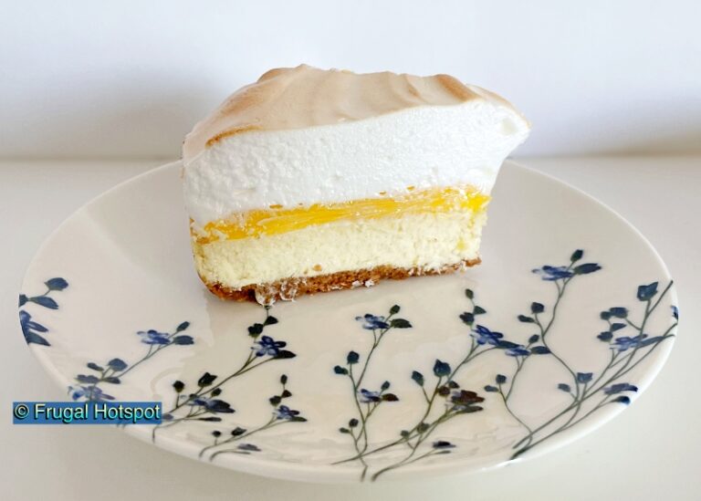 Costco's Lemon Meringue Cheesecake is Back! | Frugal Hotspot