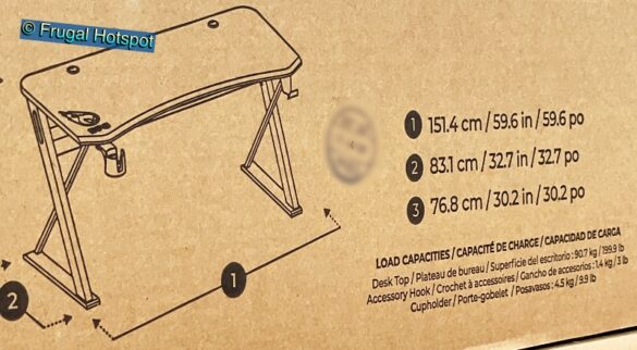 DPS Radius Gaming Desk at Costco! | Frugal Hotspot