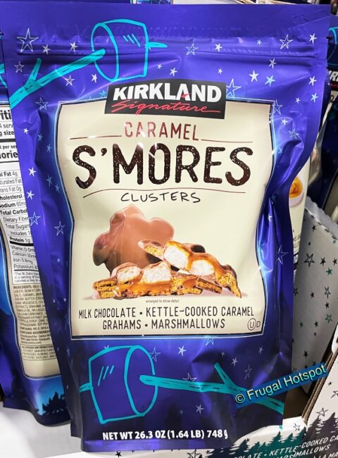 NEW Kirkland Signature Caramel S'Mores Clusters at Costco!