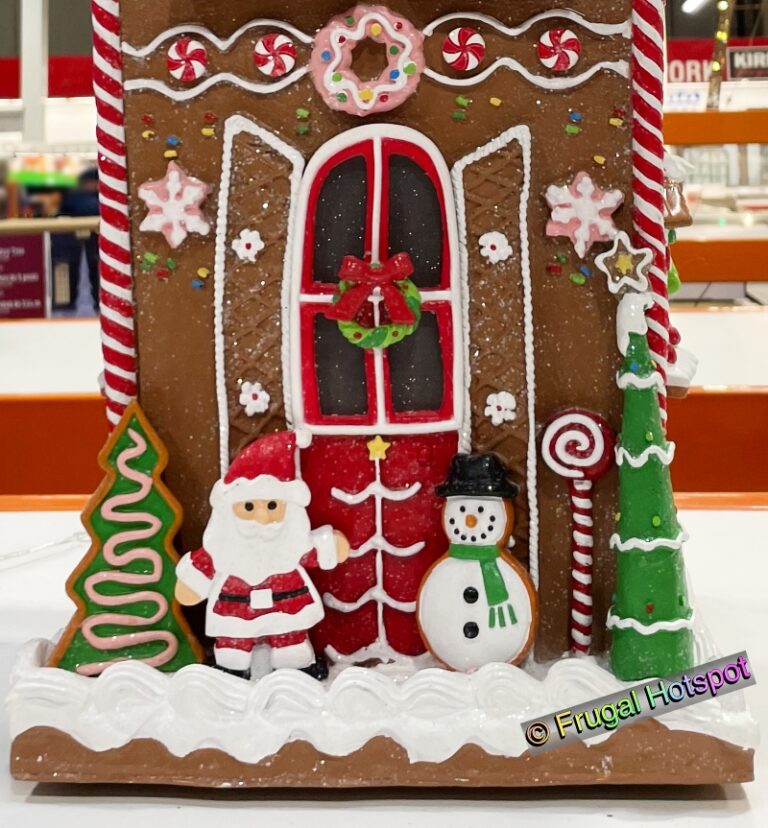 2-Ft Tall Gingerbread House with Lights & Music at Costco