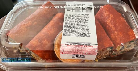 NEW Southwest Wrap w/Rotisserie Chicken at Costco!