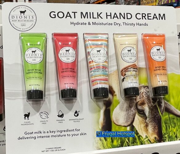 Dionis Goat Milk Hand Cream - Costco Sale! | Frugal Hotspot