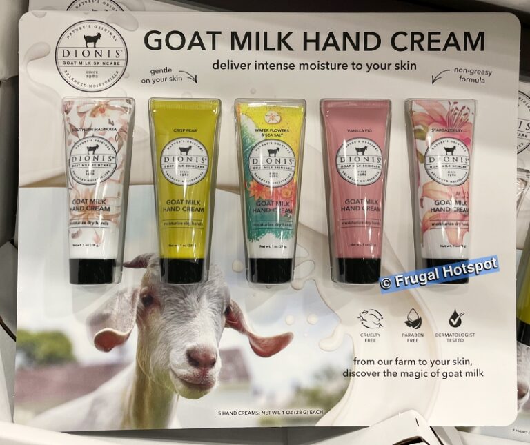 Dionis Goat Milk Hand Cream - Costco Sale! | Frugal Hotspot