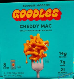 Goodles Cheddy Mac at Costco! | Frugal Hotspot