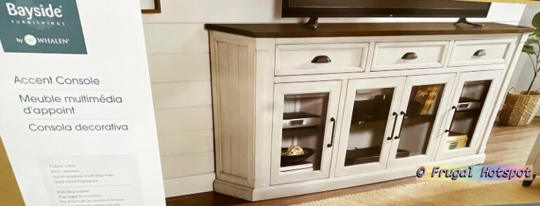 Bayside Furnishings Cowlitz Console is on Sale at Costco!