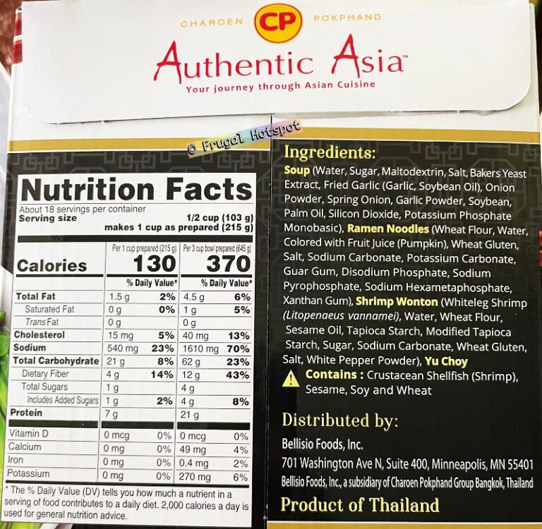 Authentic Asia Shrimp Wonton Ramen at Costco! | Frugal Hotspot