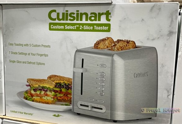 Costco Sale: Cuisinart Custom Select 2-Slice Toaster