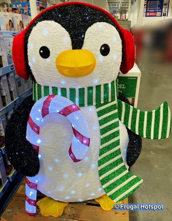 5 Ft Tall Penguin w/LED Lights - Costco Sale! | Frugal Hotspot