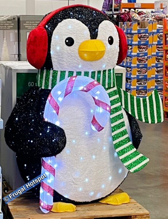 5 Ft Tall Penguin w/LED Lights - Costco Sale! | Frugal Hotspot