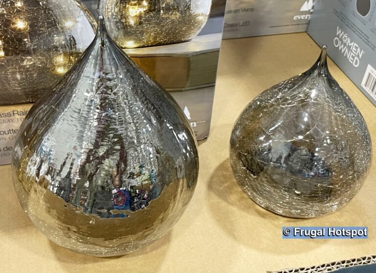 Glass Raindrops w/LED Lights - Costco Sale! | Frugal Hotspot