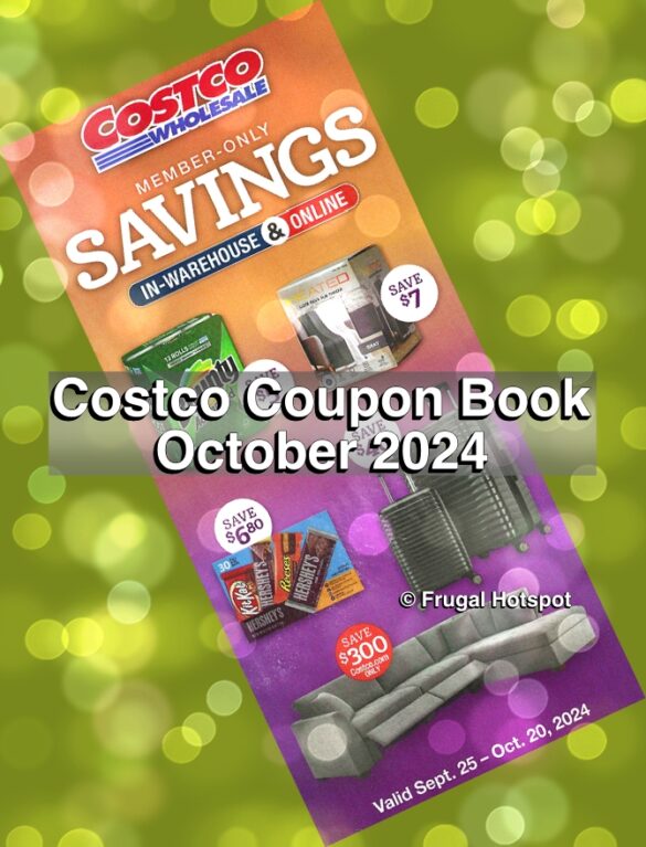 Costco Coupon Book OCTOBER 2024 | Frugal Hotspot