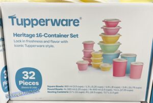 Colorful Tupperware Heritage Container Set at Costco!