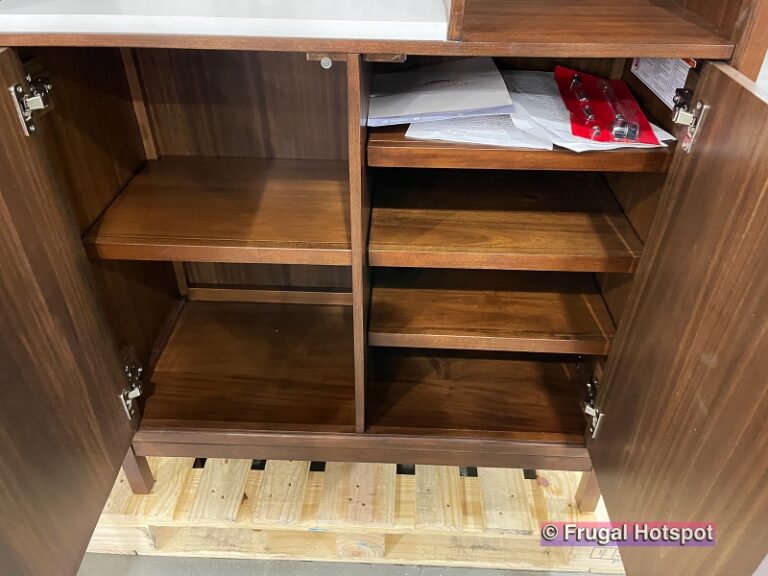 Stylish Bar Cabinet at Costco! | Frugal Hotspot