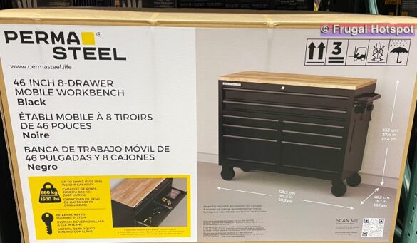 Permasteel 46" Rolling Work Bench at Costco!