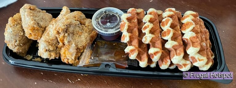 Fried Chicken and Waffles at Costco! | Frugal Hotspot
